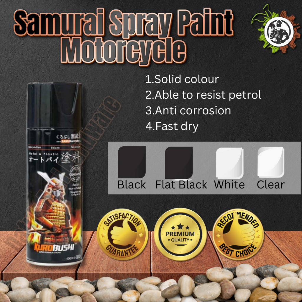 SAMURAI SPRAY PAIN STANDARD COLOUR | Shopee Malaysia