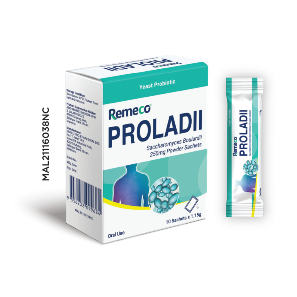 Remeco Proladii 250Mg Powder Sachet 10's Probiotic Supplement Prebiotic ...