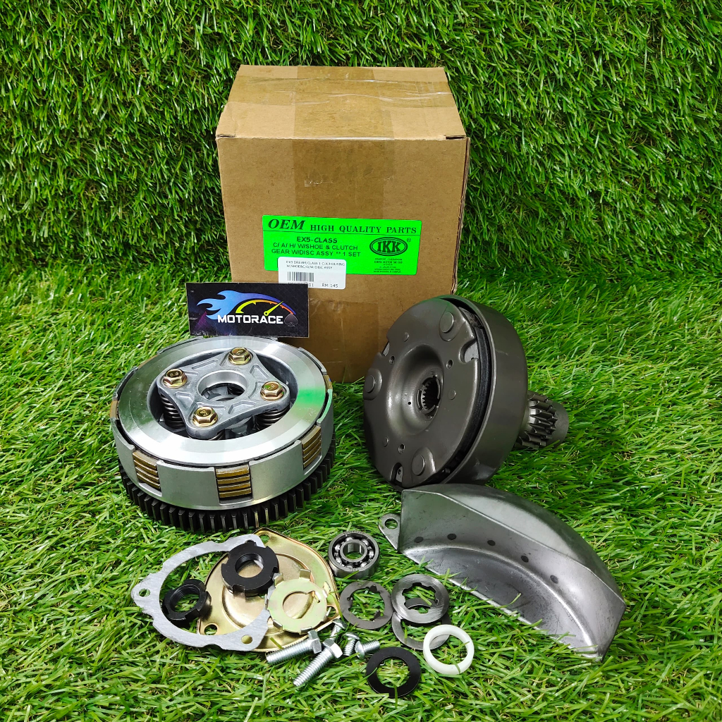 IKK AUTO CLUTCH HOUSING COMPLETE SET EX5 HIGH POWER / EX5 DREAM / EX5 ...
