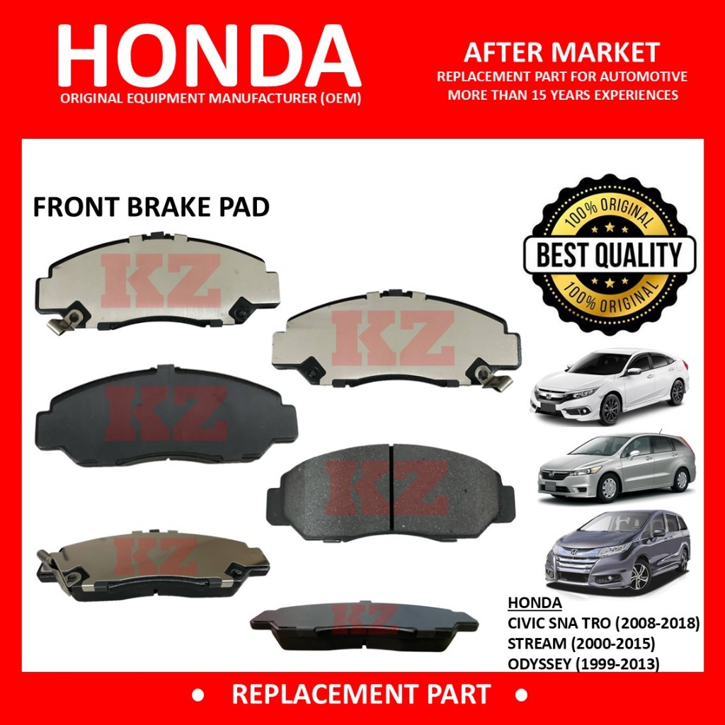 HONDA CIVIC FD SNA ACCORD FB TRO SDA TAO STREAM S7A BRV ODYSSEY RA6 RB1 ...