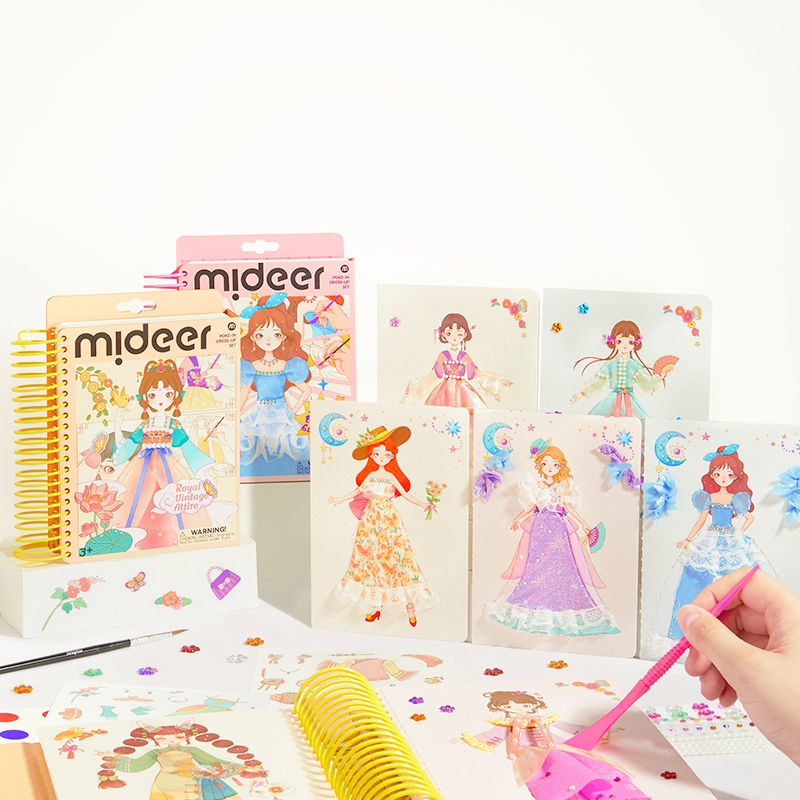 Mideer Little Designer Poke-In Dress-Up Set - 2 designs available ...