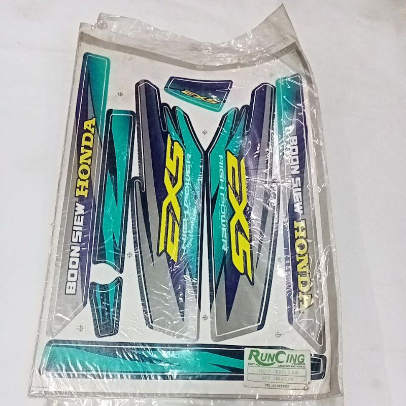 Honda EX5 STICKER Set RUNCING H319 | Shopee Malaysia