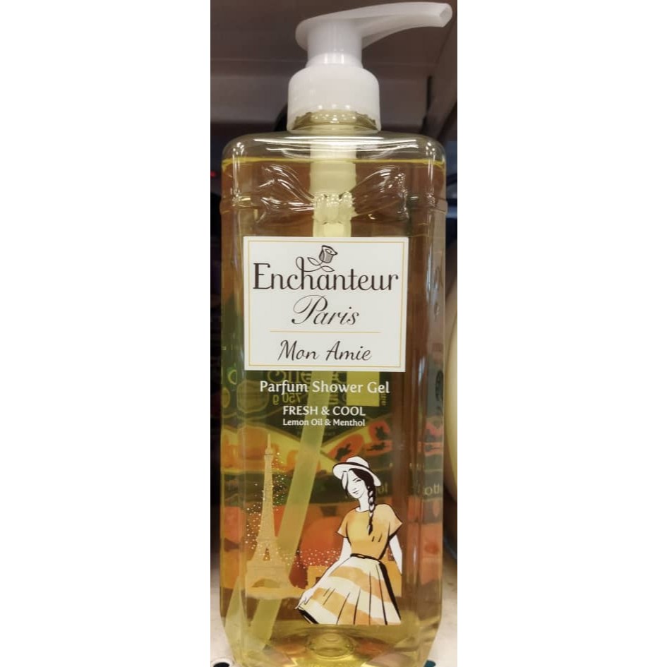 Enchanteur Paris MON AMIE Parfum Shower Gel 750g | Shopee Malaysia