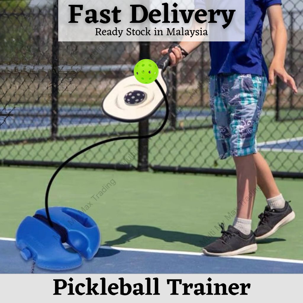 Pickleball Training Device Indoor Outdoor Sports Pickleball Trainer Set ...