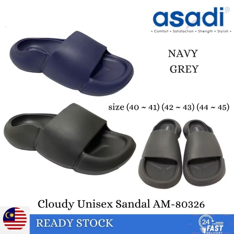 Asadi Unisex High Density Sandal/Slipper/Shoe/Kasut AM80326 | Shopee ...