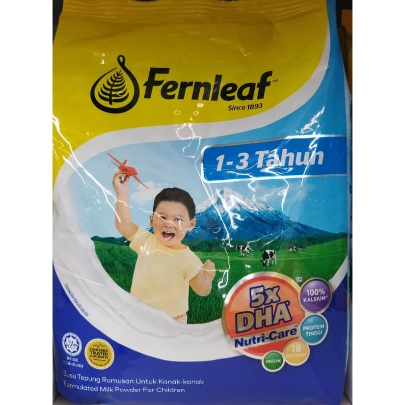 Fernleaf 1-3 Tahun Perisa Asli 850g | Shopee Malaysia