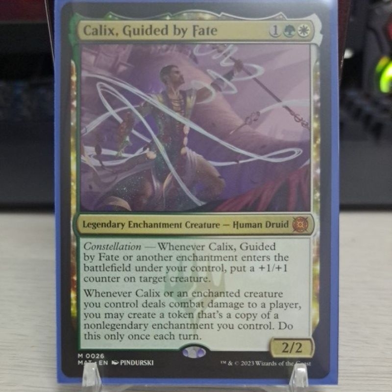 MTG Calix, Guided by Fate (MAT)(Mythic) | Shopee Malaysia