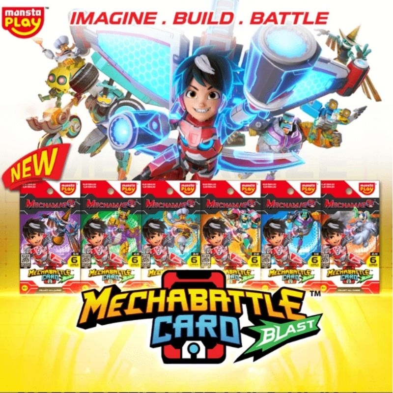 Ready Stock!!! MechaBattle Card ( Pek BLAST ) | Shopee Malaysia