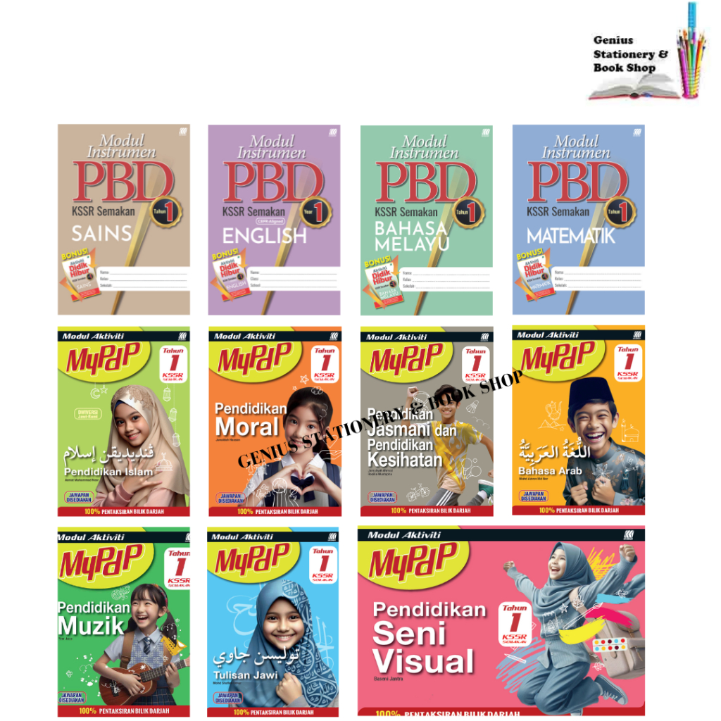 (Edisi Murid 2025) Modul Instrumen PBD/ Modul Aktiviti MYPDP KSSR Tahun 1 SASBADI | Shopee Malaysia