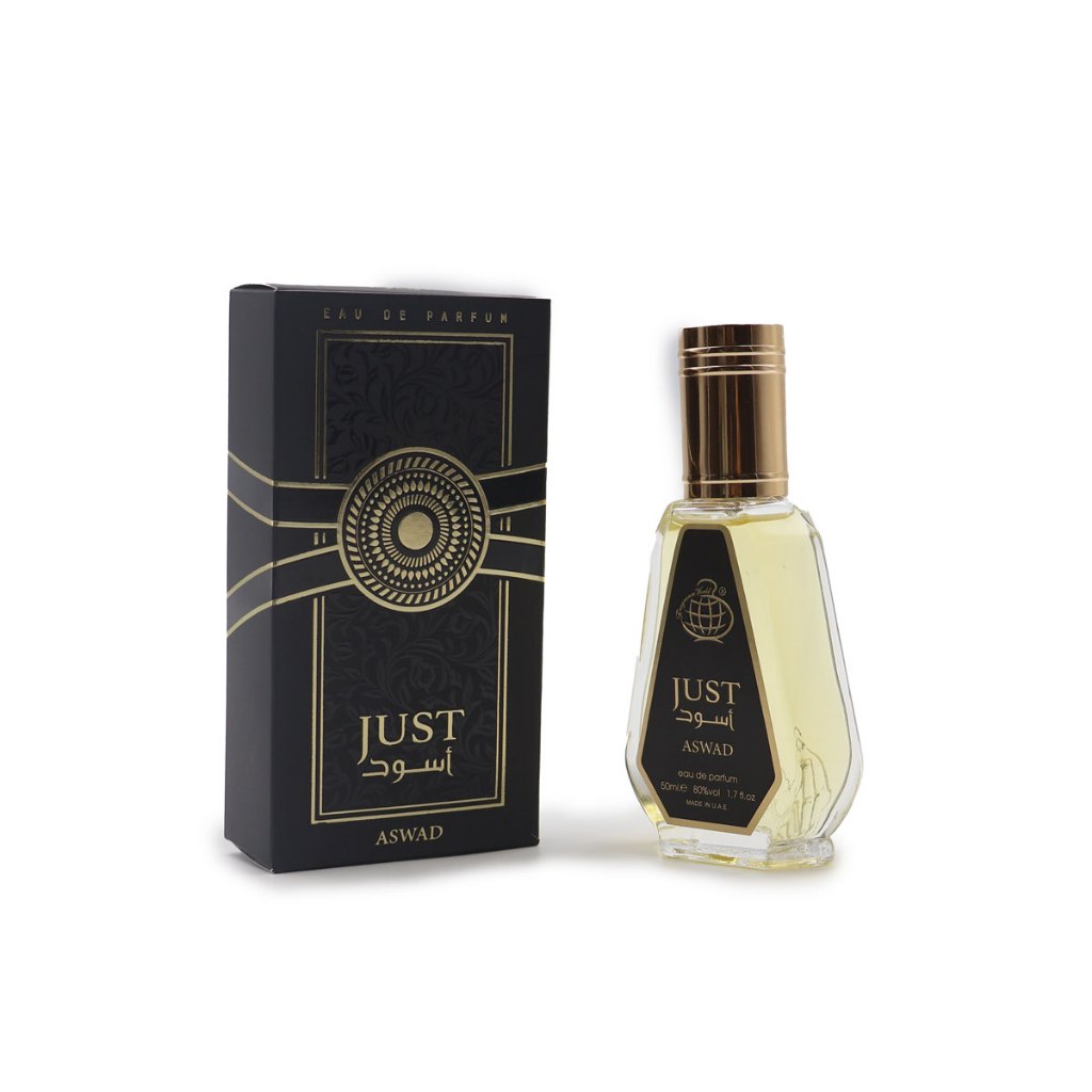 JUST ASWAD EAU DE PARFUM 50ML BY FRAGRANCE WORLD | Shopee Malaysia