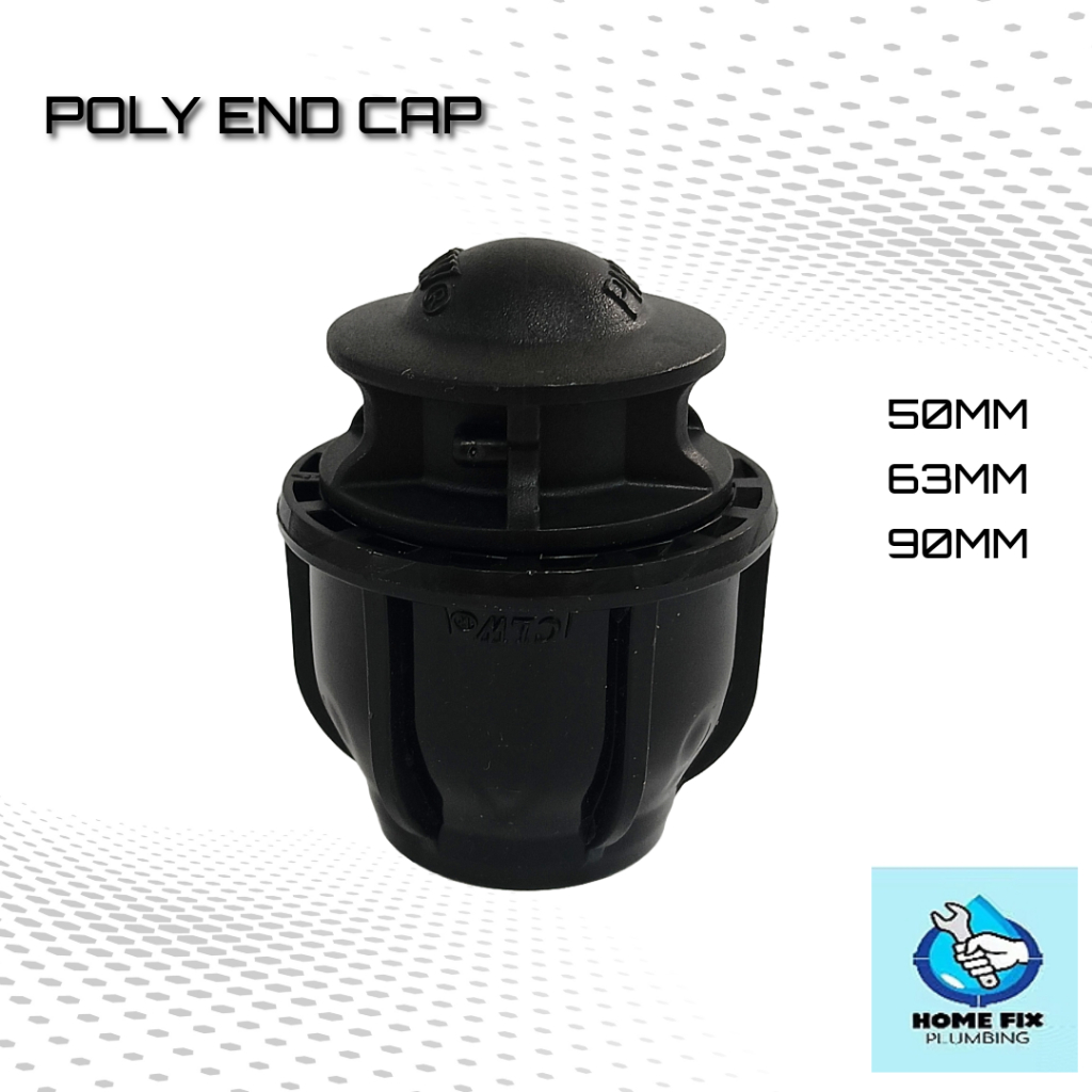 POLY END CAP (50MM, 63MM, 90MM) | Shopee Malaysia