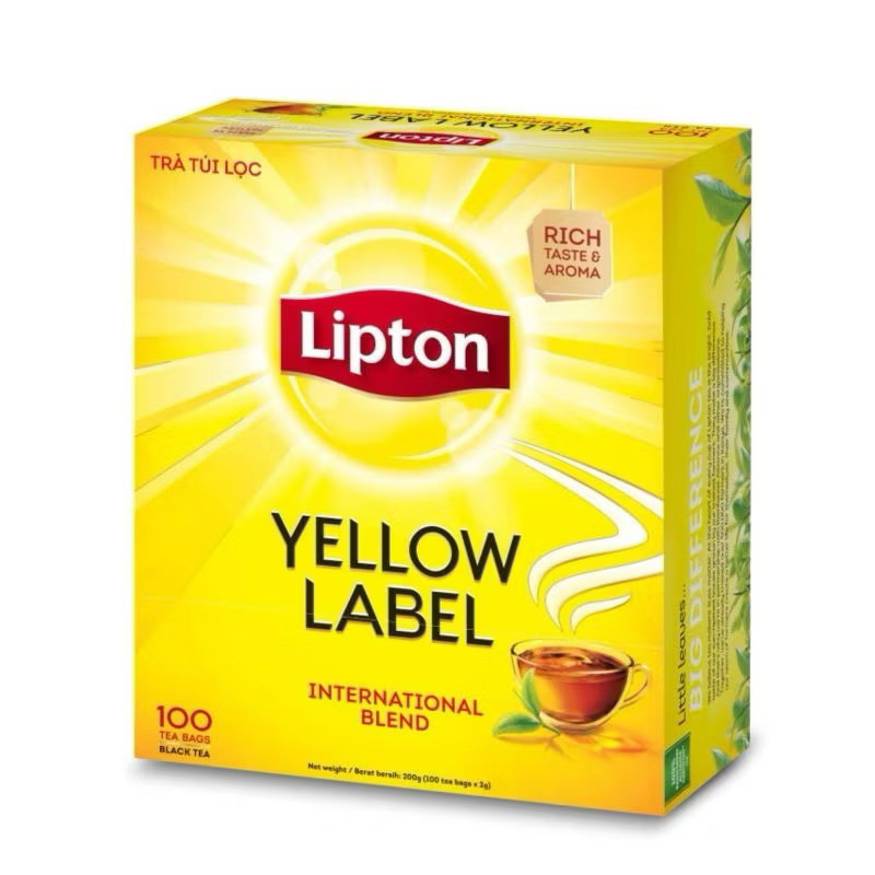 Lipton Yellow Label Tea Uncang Bag 100s | Shopee Malaysia