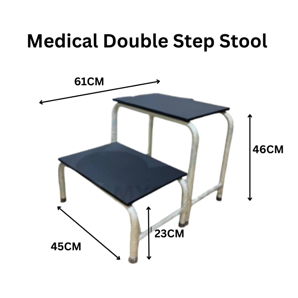 MEDICAL DOUBLE STEP STOOL | Shopee Malaysia