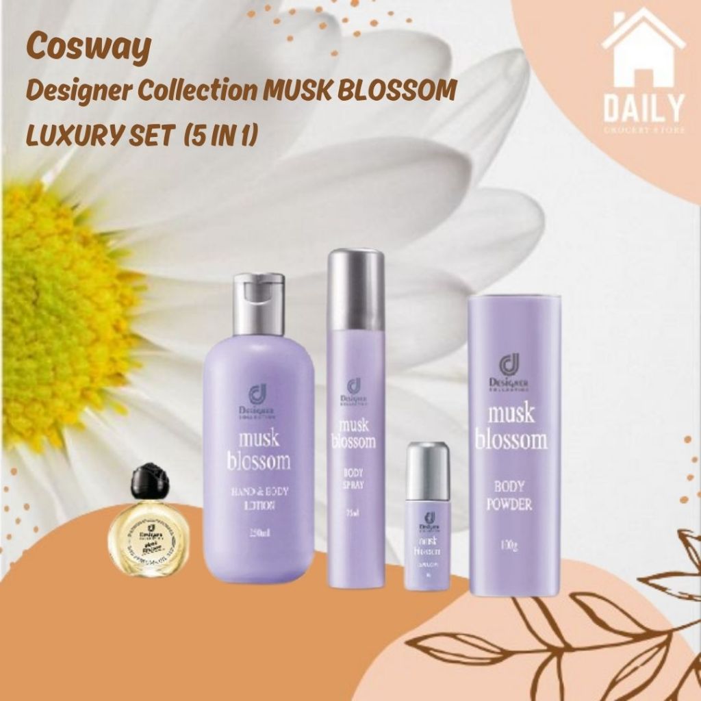 D/Collection Musk Blossom Perfume Sets (5 in 1) | Shopee Malaysia