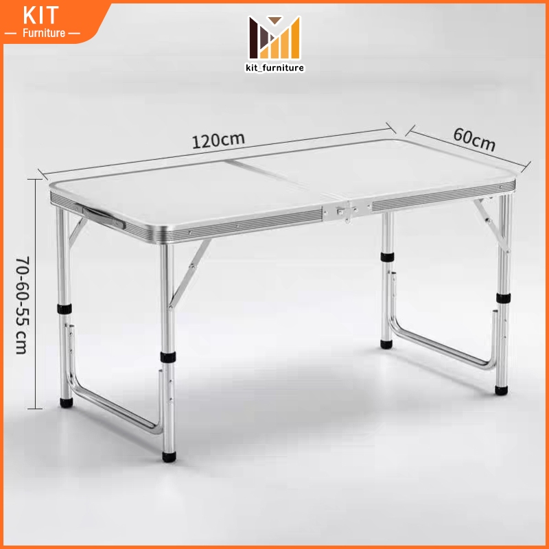Defective Limited quantity 120CM Aluminium Folding Table Portable ...