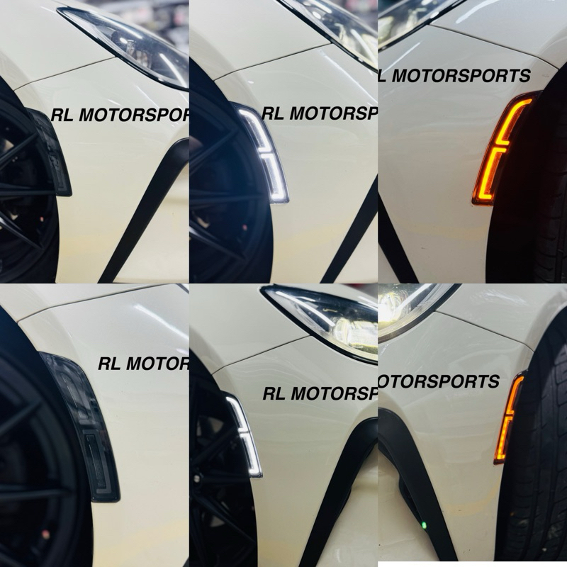 Toyota GR86 Gt86 Gt GR 86 Subaru BRZ front side fender sequential led ...