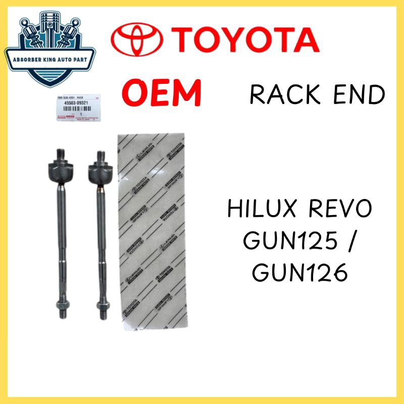 OEM TOYOTA HILUX REVO GUN125/GUN126 RACK END | Shopee Malaysia