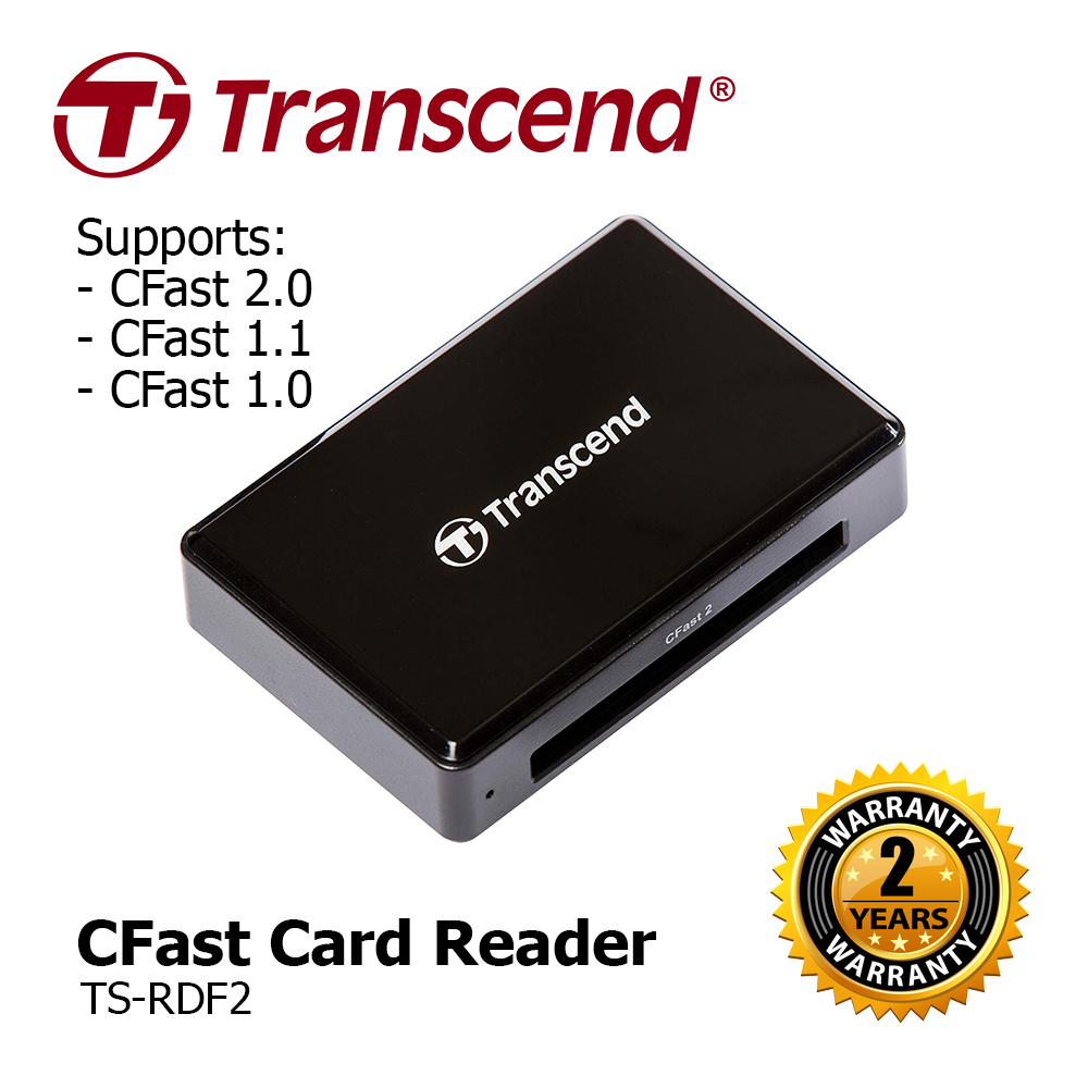 Transcend USB3.0 C Fast Card Reader Support C fast 2.0/1.1/1.0 TS-RDF2 ...