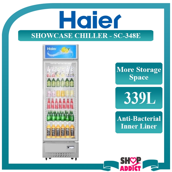 Haier 339L Showcase Chiller SC-348E with High Performance Compressor ...