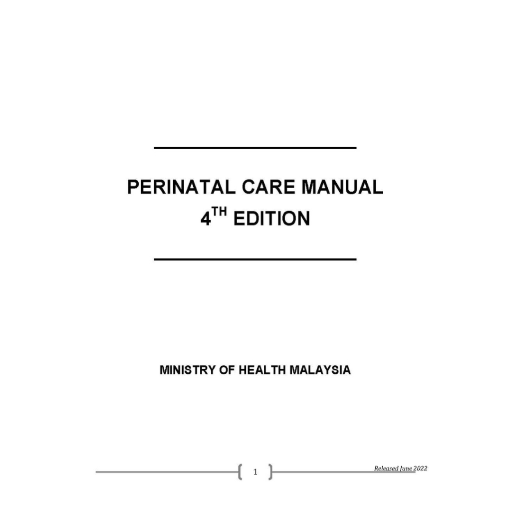 PERINATAL CARE MANUAL 2020 #4th Edition | Shopee Malaysia