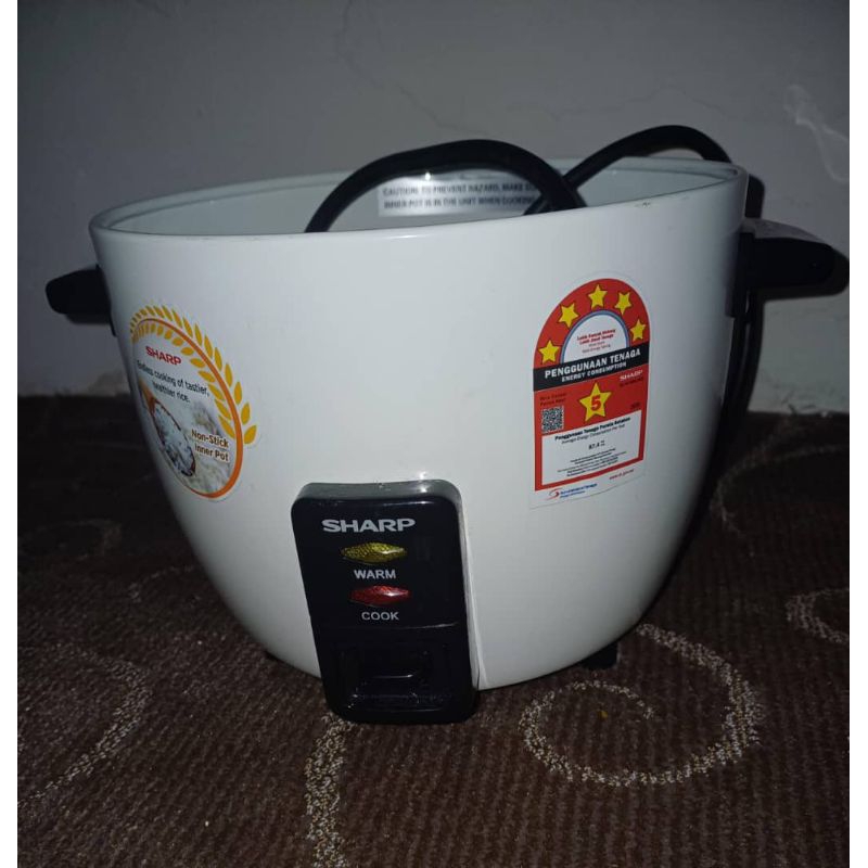 Sharp KS-H108G-WH Rice Cooker.PARTS ONLY NOT FULL SET | Shopee Malaysia