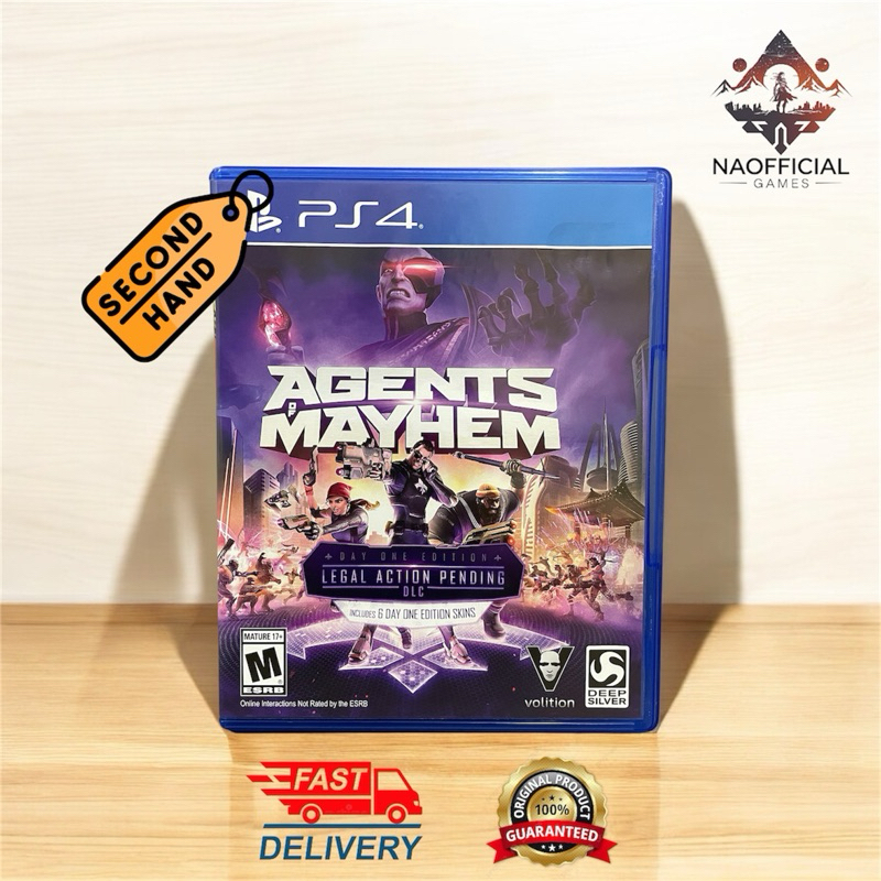 PS4 Agents Mayhem (Used) | Shopee Malaysia