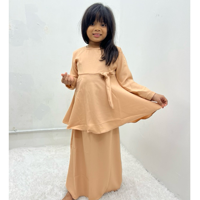 Baju Kurung Budak Muslimah Wear/2y-12y | Shopee Malaysia