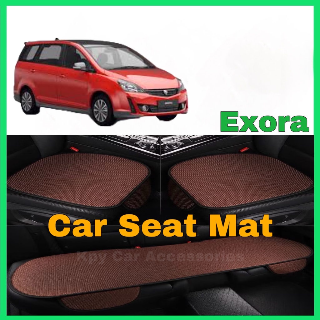 Proton Exora Full Set 5pcs Ice Silk Cool Car Accessories Seat Covers ...