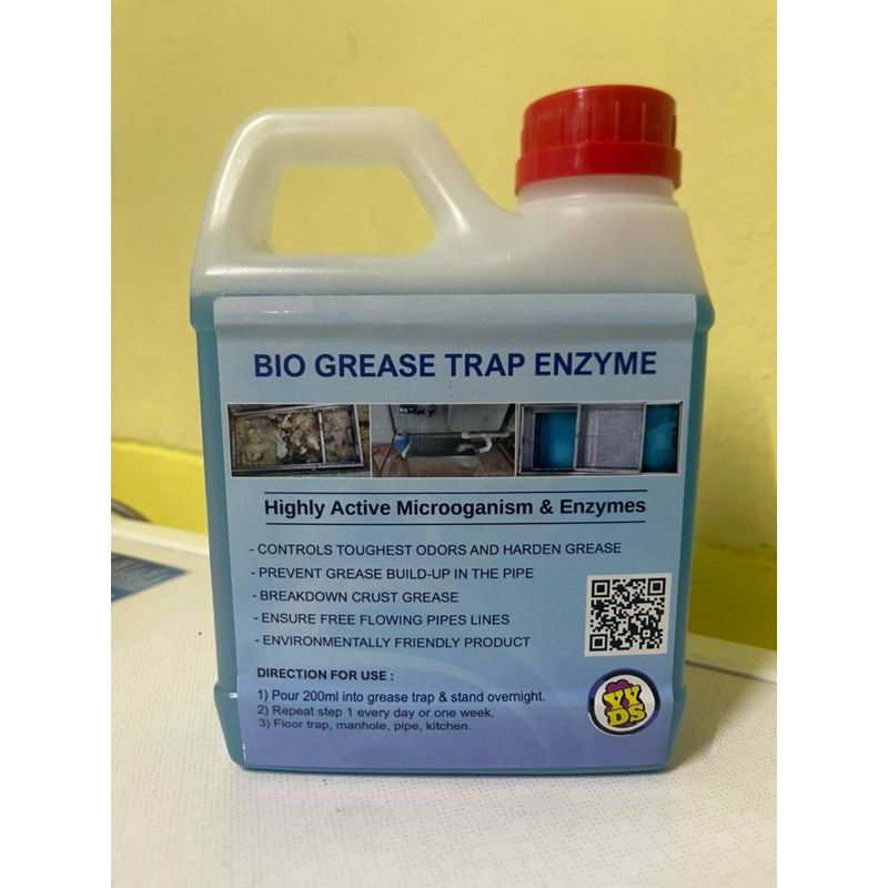 bio grease trap enzyme 1L | Shopee Malaysia