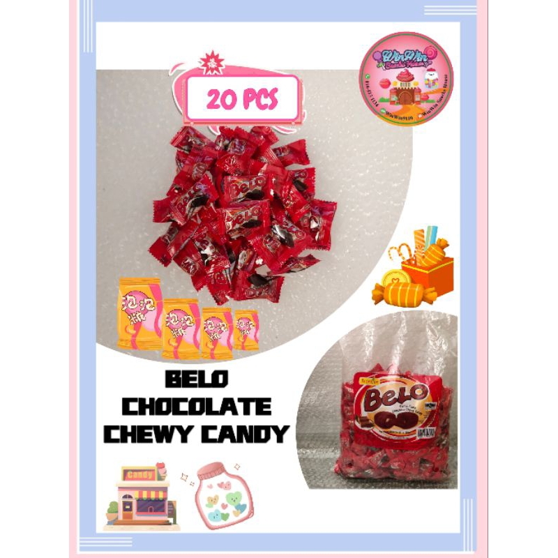 BELO CHOCOLATE CHEWY CANDY 巧克力糖 | Shopee Malaysia