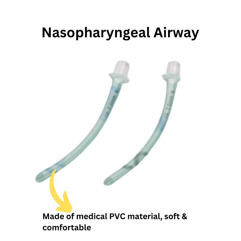 Nasopharyngeal Airway | NPA | CONNECTOR TYPE | PVC | SIZE 2.5MM-8.5MM ...