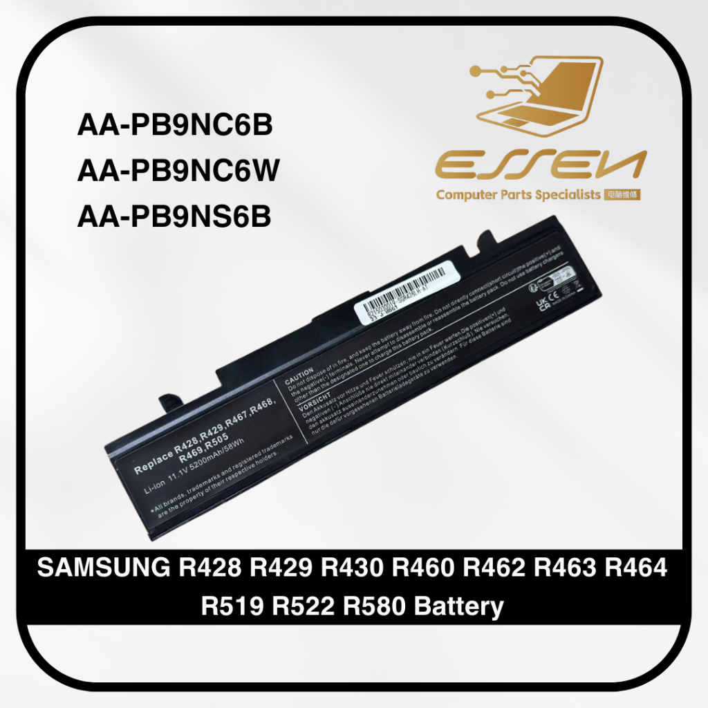 SAMSUNG AA-PB9NC6B AA-PB9NC6W AA-PB9NS6B for R428 R429 R430 R460 R462 R463 R464 R519 R522 R580 ...