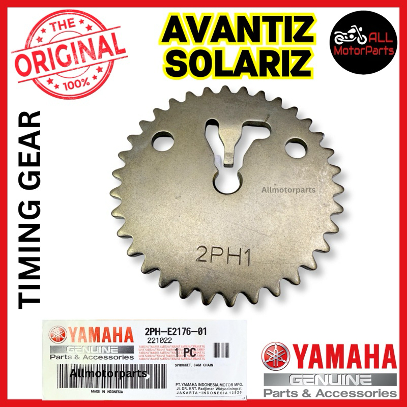 [100% ORI] AVANTIZ SOLARIZ TIMING GEAR CAM GEAR CHAIN SPROCKET 2PH ...