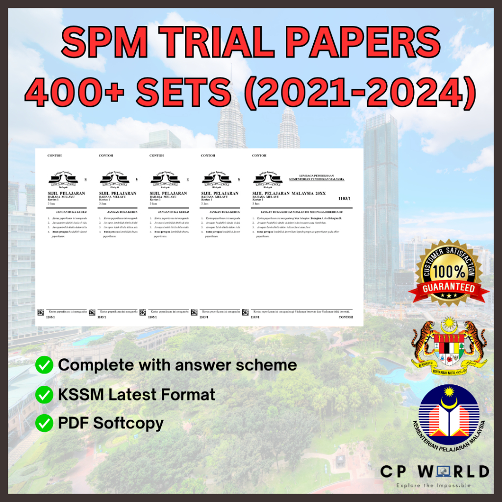 [UPDATED Jun 2025] SPM Past Year Trial Papers | Kertas Percubaan | All ...