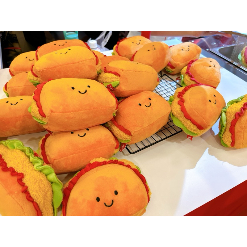 KFC Zinger Mantou Plush Charm - Keychain | Shopee Malaysia