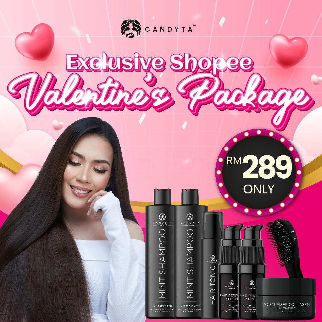 Shopee Exclusive Bundles Candyta Set - Mint Shampoo, Moisturizer ...