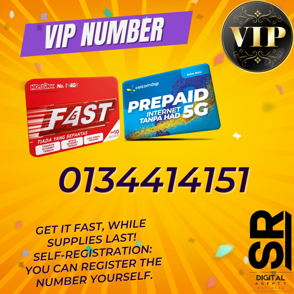 HOTLINK CELCOM PREPAID NEW VIP NUMBER MAXIS PREPAID DATA UNLIMITED ...