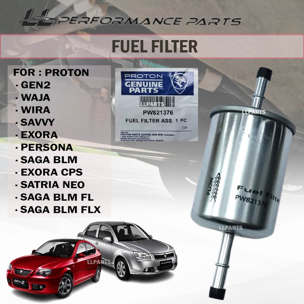 100% Original Fuel Filter Assy PW821376 Proton Wira / Gen2 / Saga Blm ...