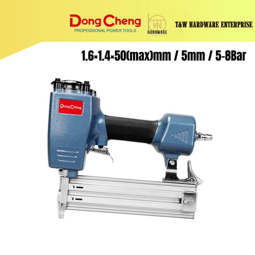 Dong Cheng D02-T50DC 5-8 Bar Air Brad Nailer Nail Gun Paku Kayu Gun ...