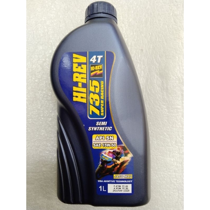 4T HI-REV 735 (SAE 15W-50) 1 LITER | Shopee Malaysia