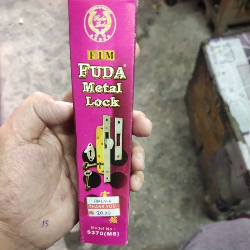 Fuda Metal Lock model no: 5370 (MS) Buatan Malaysia | Shopee Malaysia