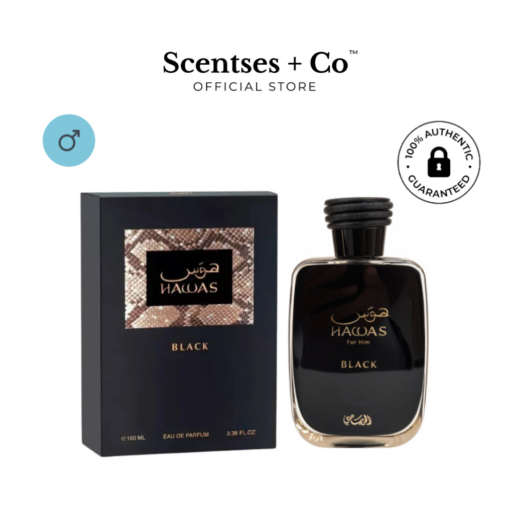 Rasasi Hawas Black EDP 100mL | Original Perfume | Shopee Malaysia