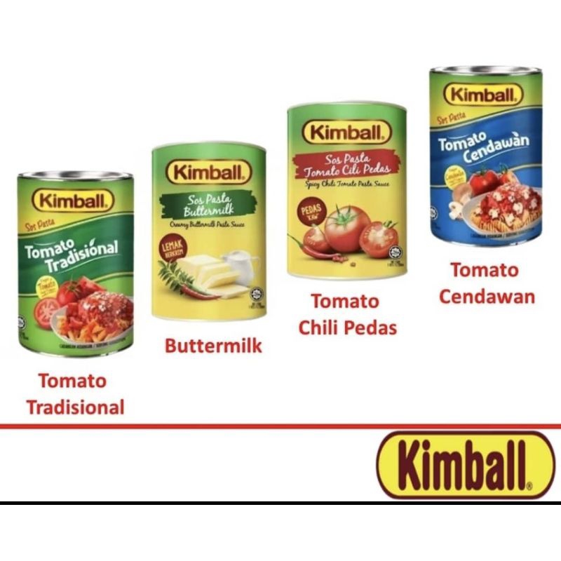 KIMBALL SOS PASTE TOMATO PUREE/TRADISIONAL/CENDAWAN/CILI PEDAS ...