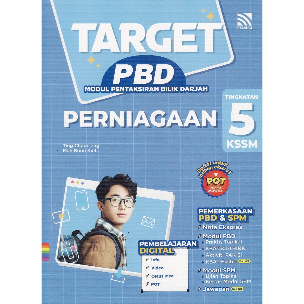 BUKU LATIHAN : TARGET PBD MODUL PENTAKSIRAN BILIK DARJAH PERNIAGAAN TINGKATAN 5 KSSM ( 2025 ...