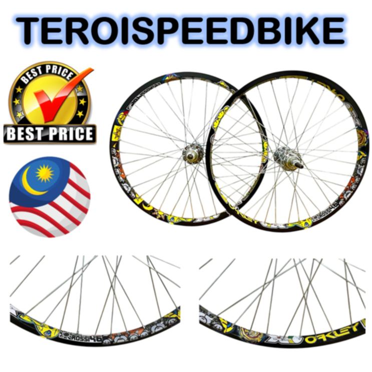 20" ALLOY ROSSI WHEEL SETS FOR 20" BICYCLE | Shopee Malaysia