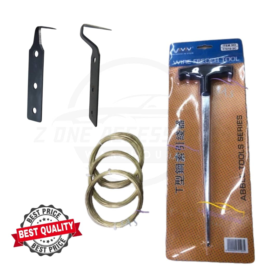 Professional Windshield / Windscreen Removal Tool Kit/Cable / BLADE ...