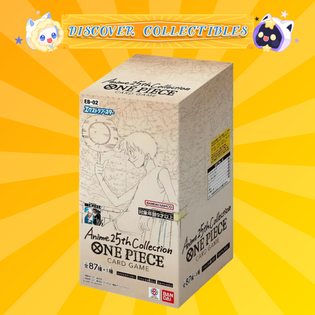 EB02 25th Anime Collection [Japan Version] (One Piece TCG Booster Box ...