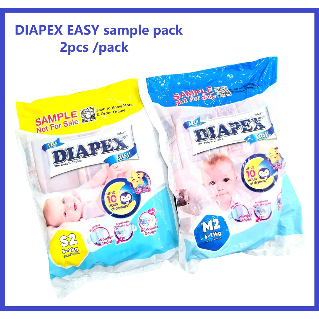 DIAPEX EASY sample pack 2pcs /pack | Shopee Malaysia