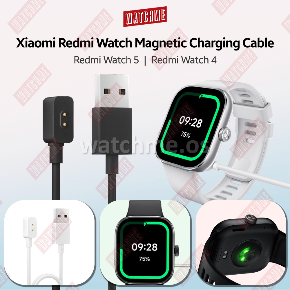 Xiaomi Redmi Watch 5 / Watch 4 Magnetic Charging USB Cable 100cm & 60cm ...