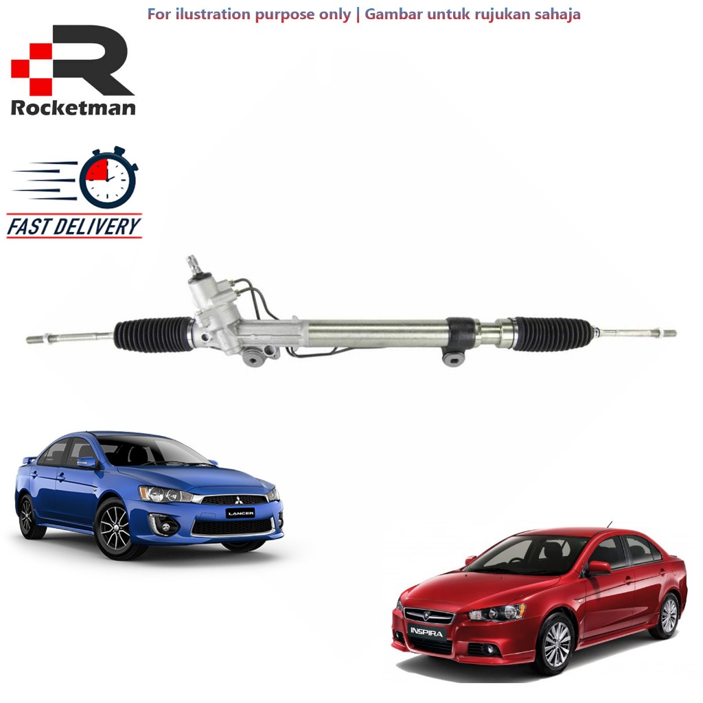 OEM STEERING RACK SET (NEW) PROTON INSPIRA MITSUBISHI LANCER 2.0 GT CY4 ...